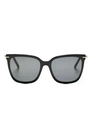 FERRAGAMO Square-frame Sunglasses - Black