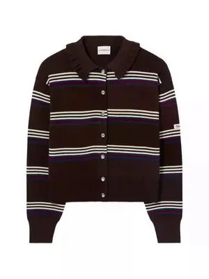 Claudie Pierlot Striped Cardigan