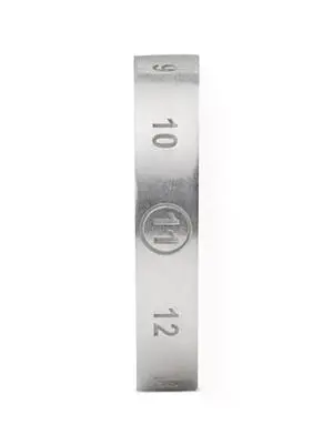 MAISON MARGIELA Numeric Logo-engraved Ring - Silver