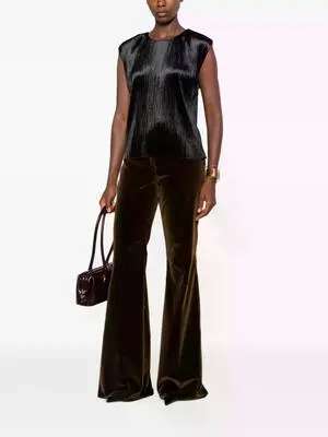 FORTE_FORTE Plissé-effect Sleeveless Top