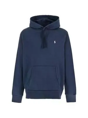 Polo Ralph Lauren Pony-embroidery Drawstring Hoodie - Blue