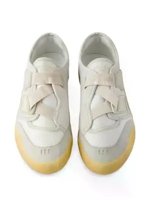 Prada Speedrock Technical Mesh And Leather Sneakers