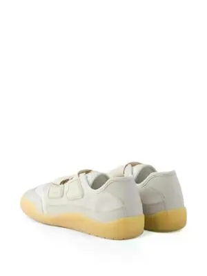 Prada Speedrock Technical Mesh And Leather Sneakers