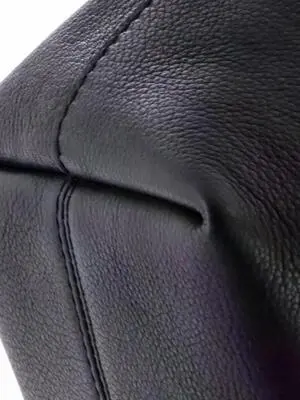 LOUIS VUITTON Lockme Pocket Leather Bucket Bag - Black