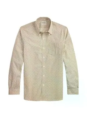 Ralph Lauren Geometric-print Button-down Shirt - Neutrals