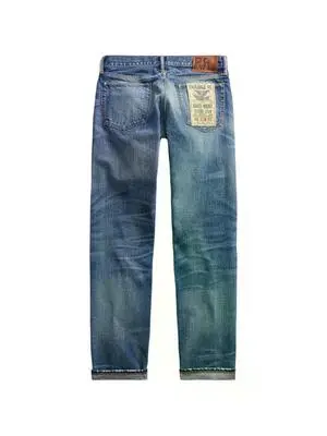 Ralph Lauren Slim-fit Faded Jeans