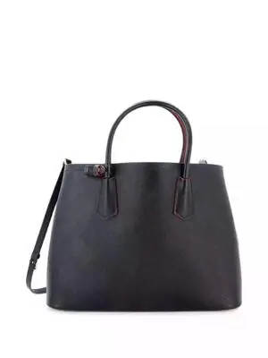 Prada Saffiano Leather Tote Bag - Black