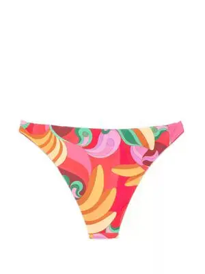 Farm Rio Graphic-print Bikini Bottoms