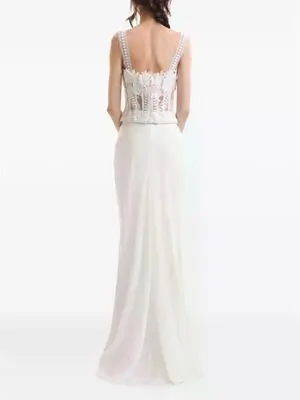 GEMY MAALOUF Draped Long Skirt