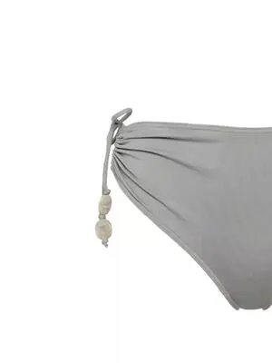 ERES Christie Bead-embellished Ruched Bikini Bottoms