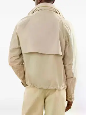 Ralph Lauren Purple Label Stowaway-hood Raglan-sleeve Jacket - Neutrals