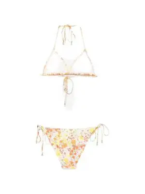 Zimmermann Solstice Floral-print Bikini