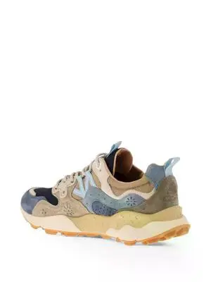 FLOWER MOUNTAIN Yamano Paneled Sneakers - Neutrals