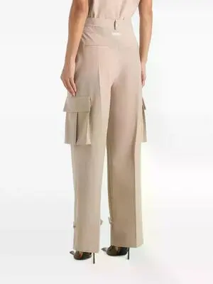 Manière De Voir Maniere De Voir Tailored Pleated Cargo Trousers