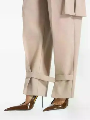 Manière De Voir Maniere De Voir Tailored Pleated Cargo Trousers