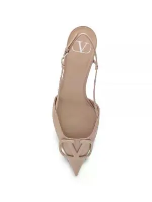 Valentino Garavani Vlogo Signature Slingback Pumps