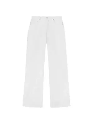 RETORI Retro Gabardine Straight-leg Trousers - Neutrals