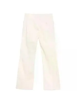 Miu Miu 2000s Flared Trousers - Neutrals