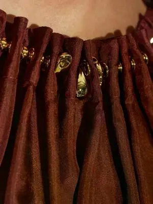 Zimmermann Aster Gathered Bead Blouse