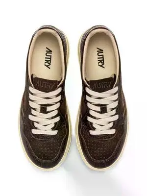 AUTRY Medalist Crocodile-effect Sneakers
