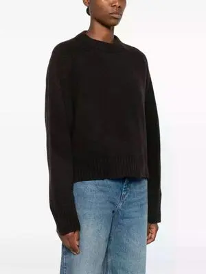 Soeur Will Raglan-sleeve Ribbed-trim Sweater