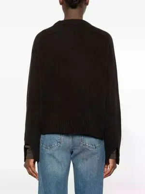 Soeur Will Raglan-sleeve Ribbed-trim Sweater