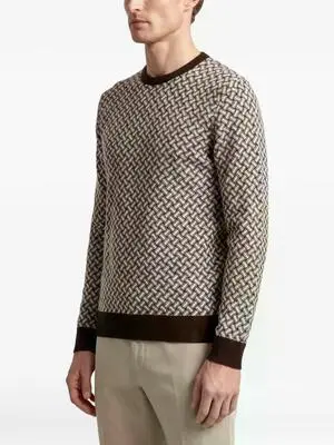 DRUMOHR Crew-neck Sweater - Brown