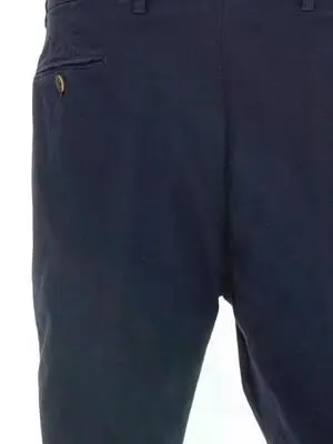 BRIGLIA 1949 Honeycomb-texture Turn-up Shorts