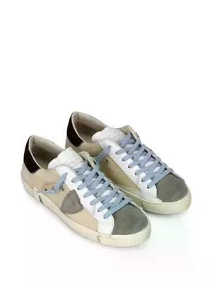 Philippe Model Prsx Panelled Sneakers - Neutrals