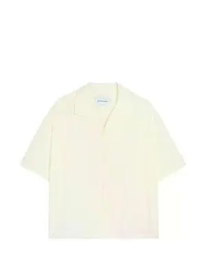 MKI MIYUKI ZOKU Loose-weave Cotton Shirt - Neutrals