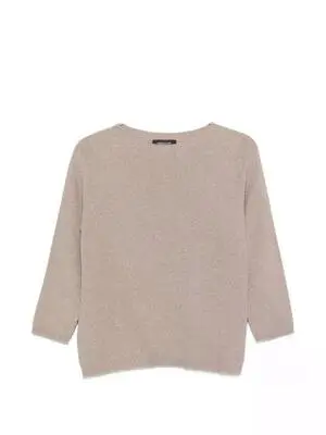 Fabiana Filippi Fine-knit Boat-neck Sweater - Neutrals