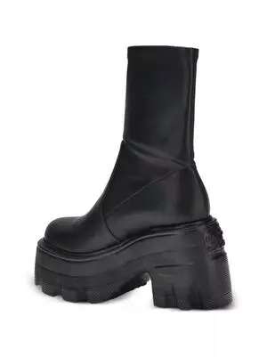 Casadei Platform Ankle Boots
