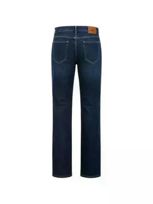 BOSS Faded Effect Straight-leg Jeans
