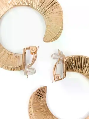 Cult Gaia Ren Large Hoop Earrings - Gold