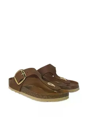 BIRKENSTOCK Gizeh Big Buckle Sandals - Brown