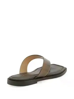 Rag & Bone Transparent-strap Square-toe Flip-flops