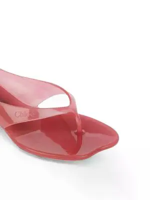 Chloé Jelly Thong-strap Buckle-fastening Sandals