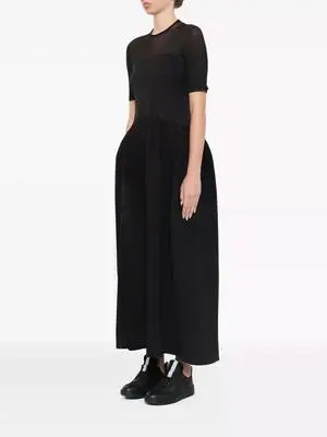 CFCL Pottery Lucent Ribbed-knit Midi Dress