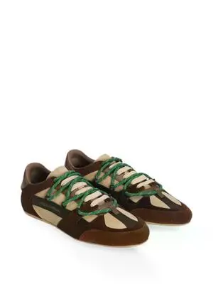 Dolce & Gabbana Ginnica Soft Sneakers In Split