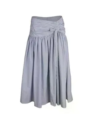 CHRISTY LYNN Maeve Ruched Midi Skirt