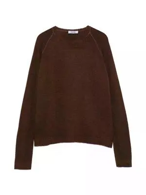 BASE Round Neck Sweater - Brown