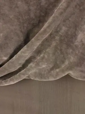 Rick Owens Draped Velvet-effect Top