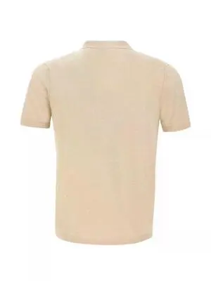 DELLA CIANA Open-collar Side-slit T-shirt