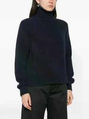 JUCCA Roll Neck Raglan Sleeve Sweater
