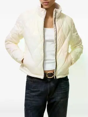 Burberry Quilted Nylon Bramford Jacket With House Check Taping