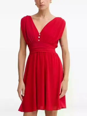 MORGAN Pleated Mini Dress