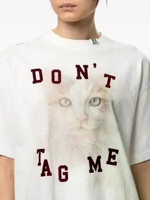 Mihara Yasuhiro Printed Cat T-shirt
