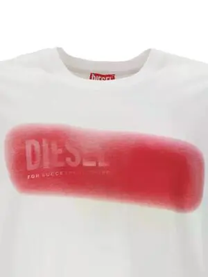 DIESEL® Spray-paint Logo-print T-shirt