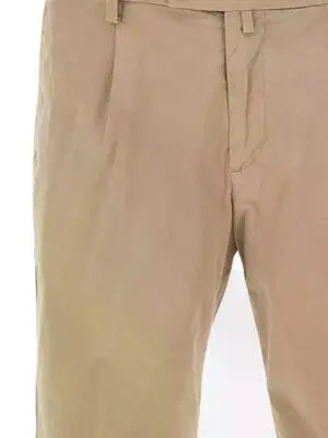 BRIGLIA 1949 Pleated Turn-up Shorts - Neutrals
