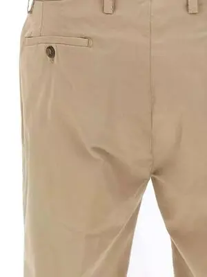 BRIGLIA 1949 Pleated Turn-up Shorts - Neutrals